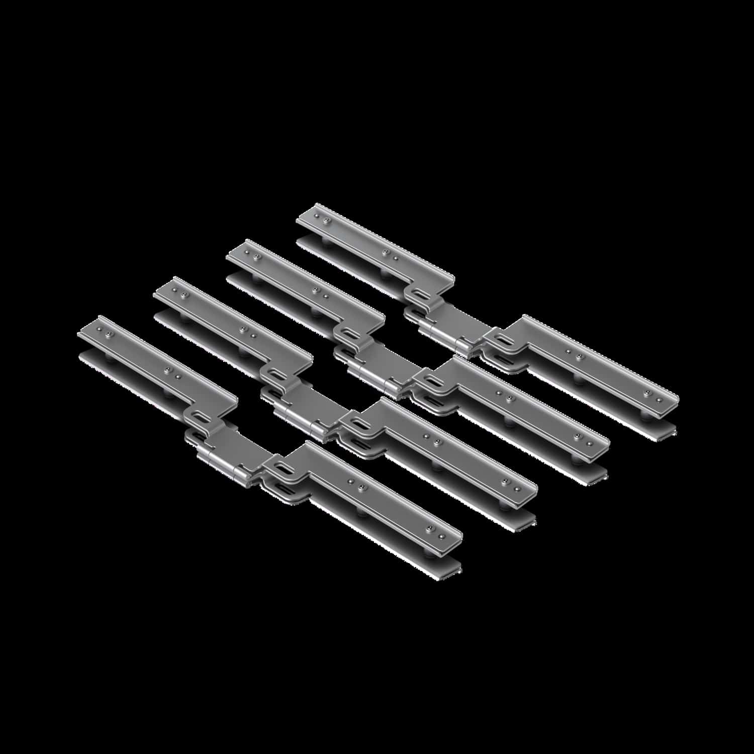 ASCEND Ubiquiti UACC-Rack-Stacking-Kit / for two Toolless Mini Rack ...